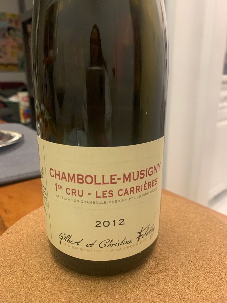 2012 Gilbert et Christine Felettig Chambolle-Musigny 1er Cru Les ...