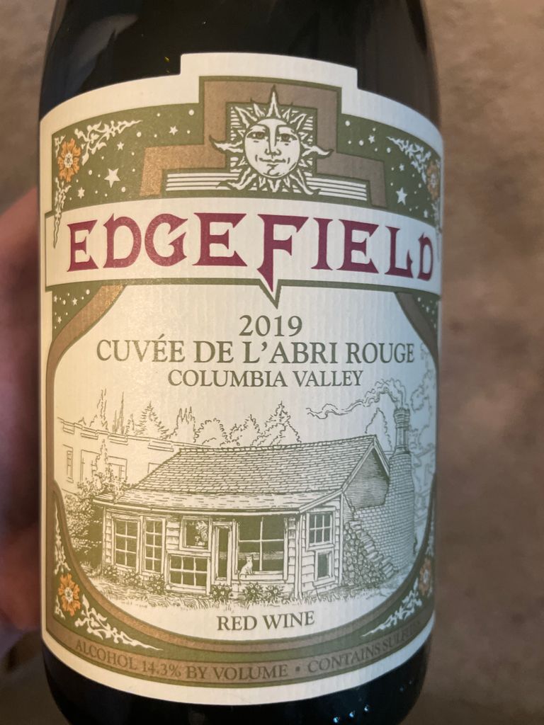 2020 Edgefield Winery Cuvée De L'Abri Rouge, USA, Oregon, Columbia ...