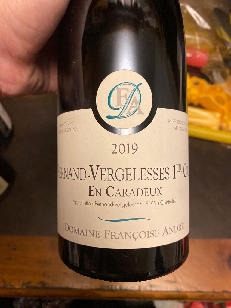 2010 Domaine Françoise André Pernand-Vergelesses En Caradeux, France ...