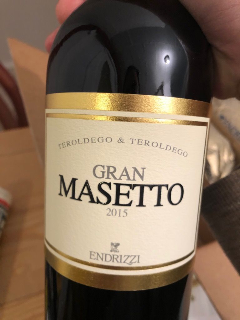 2015 Endrizzi Teroldego Gran Masetto Vigneti delle Dolomiti IGT, Italy ...