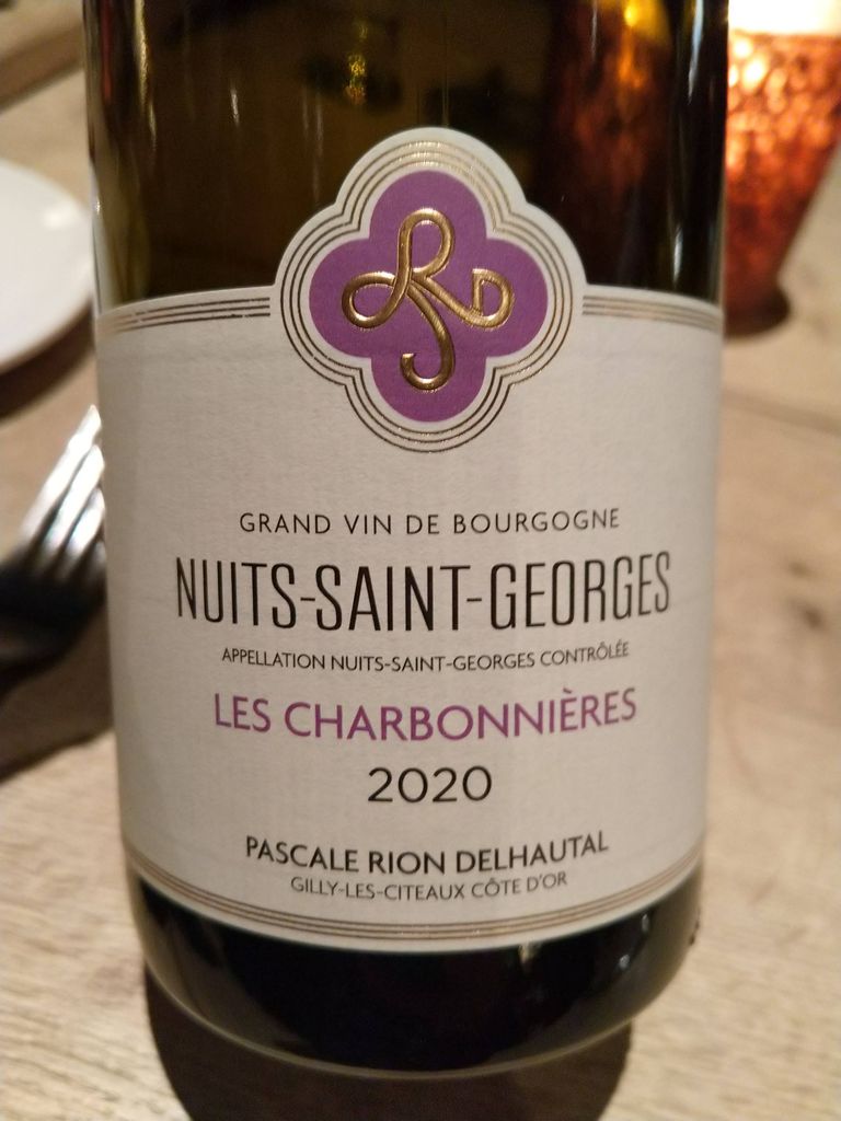 2022 Pascale Rion Delhautal Nuits St. Georges Les Charbonnières, France ...