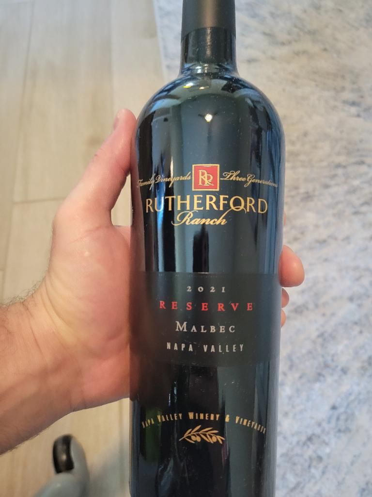 2021 Rutherford Ranch Malbec Reserve, USA, California, Napa Valley ...