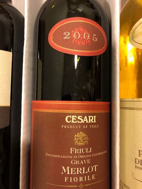 2007 Cesari Friuli Grave Merlot Fiorile, Italy, Friuli-Venezia Giulia ...