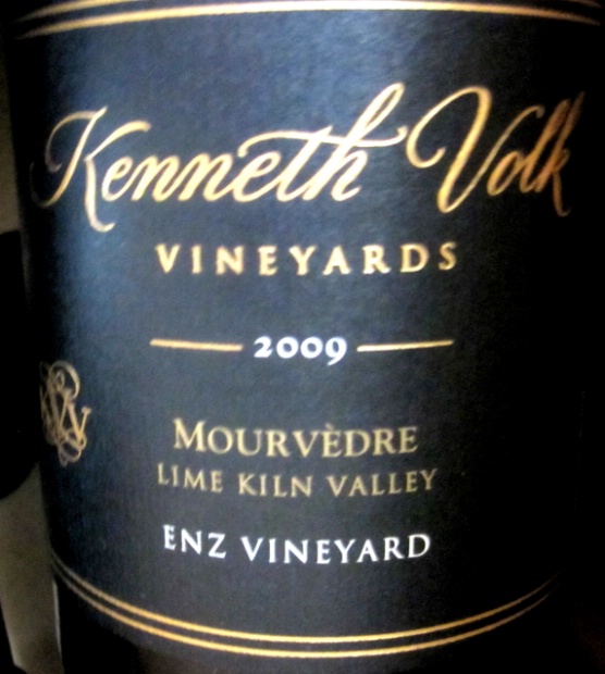 2009 Kenneth Volk Mourvèdre Enz Vineyard, USA, California, Central ...