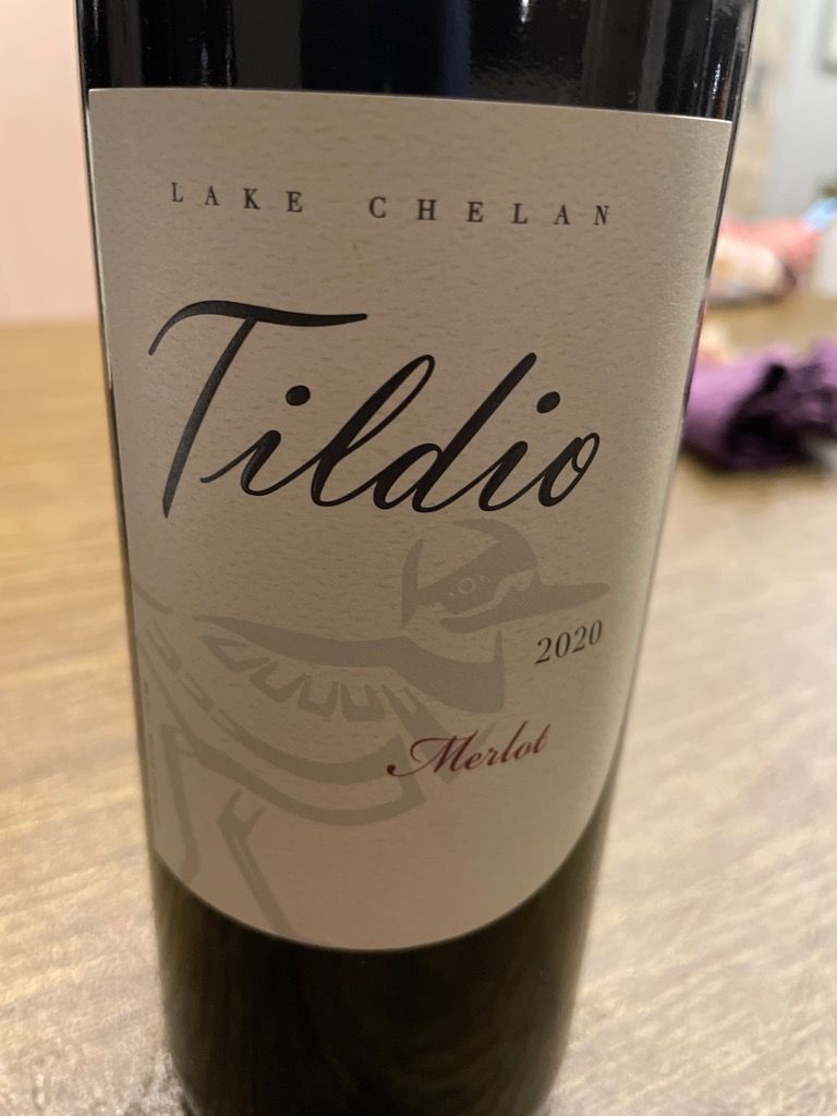 2021 Tildio Winery Merlot, USA, Washington, Columbia Valley, Wahluke ...