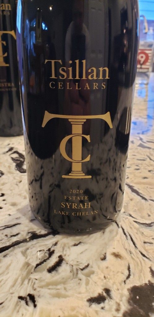 2020 Tsillan Cellars Syrah Estate, USA, Washington, Columbia Valley ...