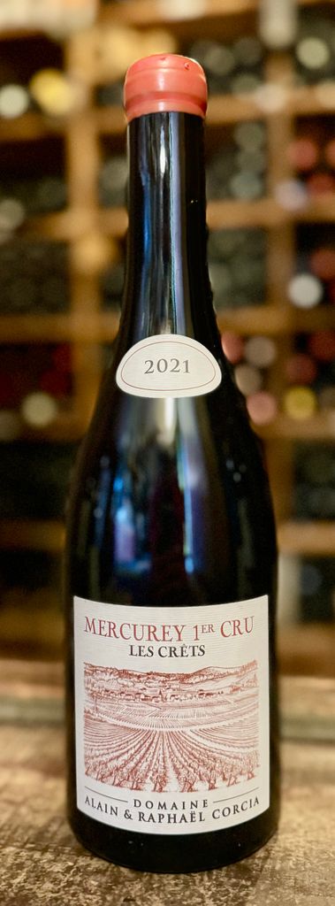 2021 Alain & Raphael Corcia Mercurey 1er Cru Les Crêts, France ...