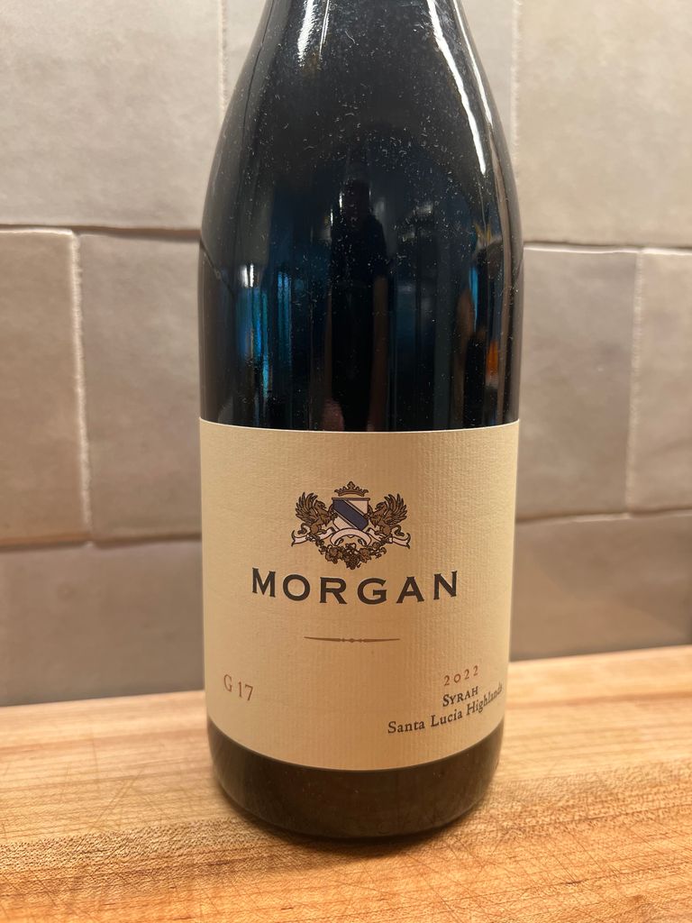 2022 Morgan Syrah G17 Monterey County, USA, California, Central Coast ...