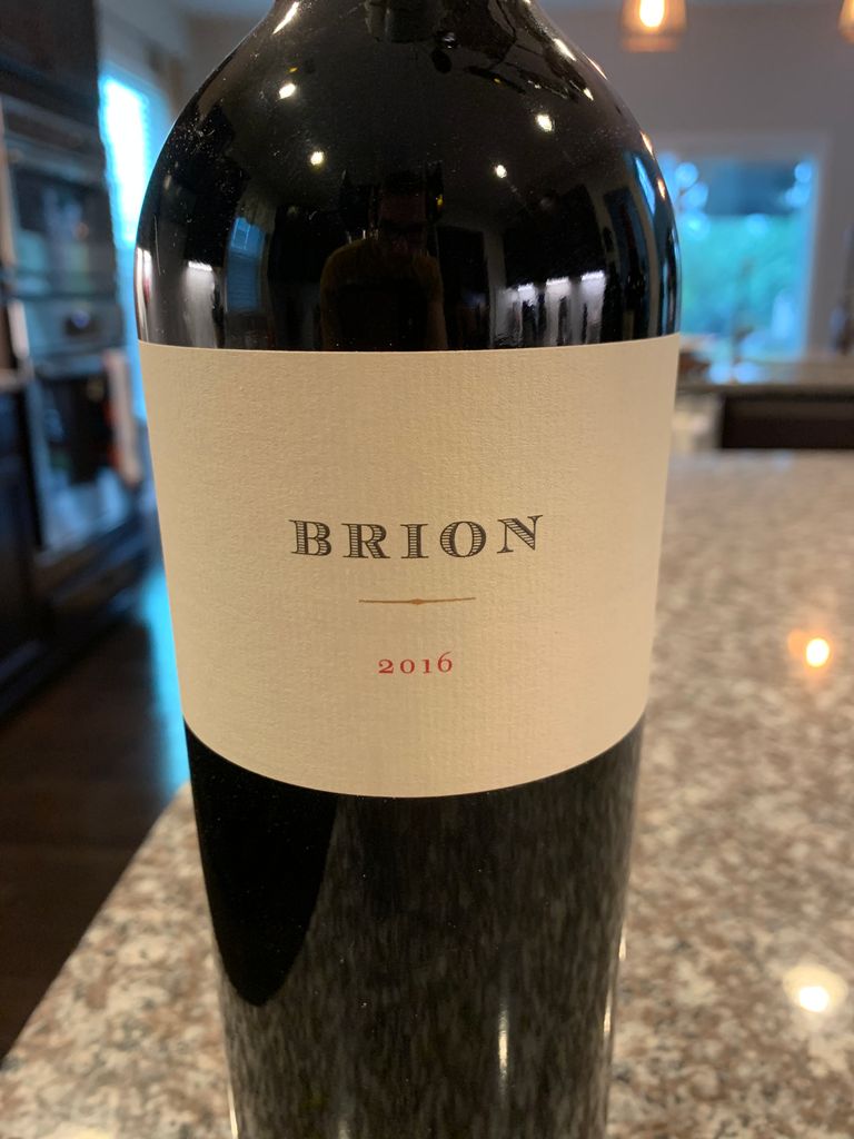 2016 Brion Cabernet Sauvignon Caldwell Vineyard, USA, California, Napa ...