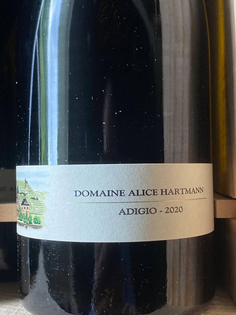 2020 Domaine Alice Hartmann Chardonnay Adigio, Luxembourg, Moselle ...