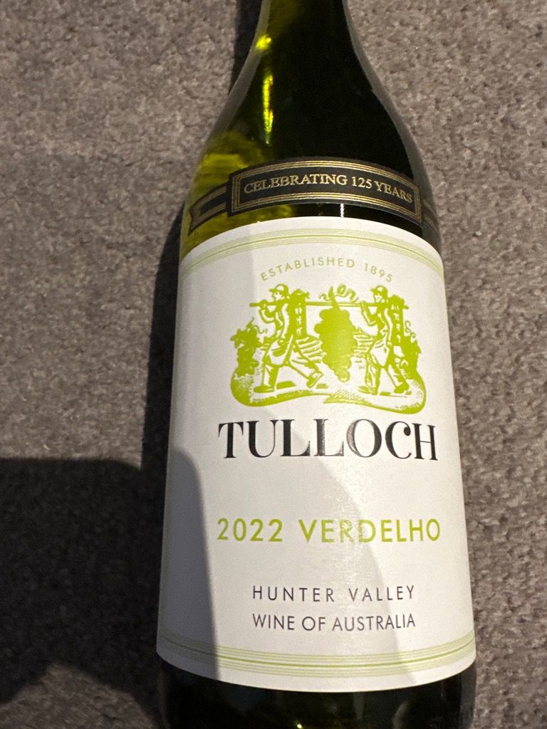 2024 Tulloch Verdelho, Australia, New South Wales, Hunter Valley ...