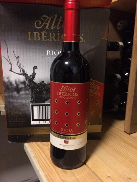 2014 Torres Rioja Altos Ibéricos Crianza, Spain, La Rioja, Rioja ...