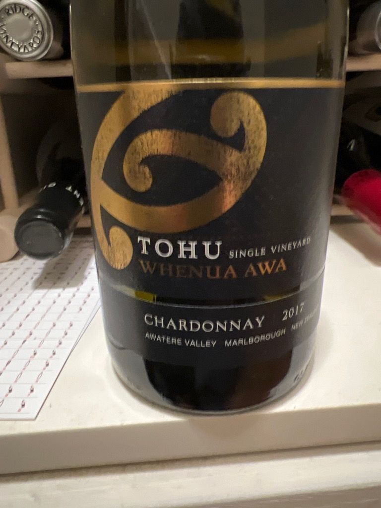 2020 Tohu Chardonnay Whenua Awa Awatere Valley, New Zealand, South ...