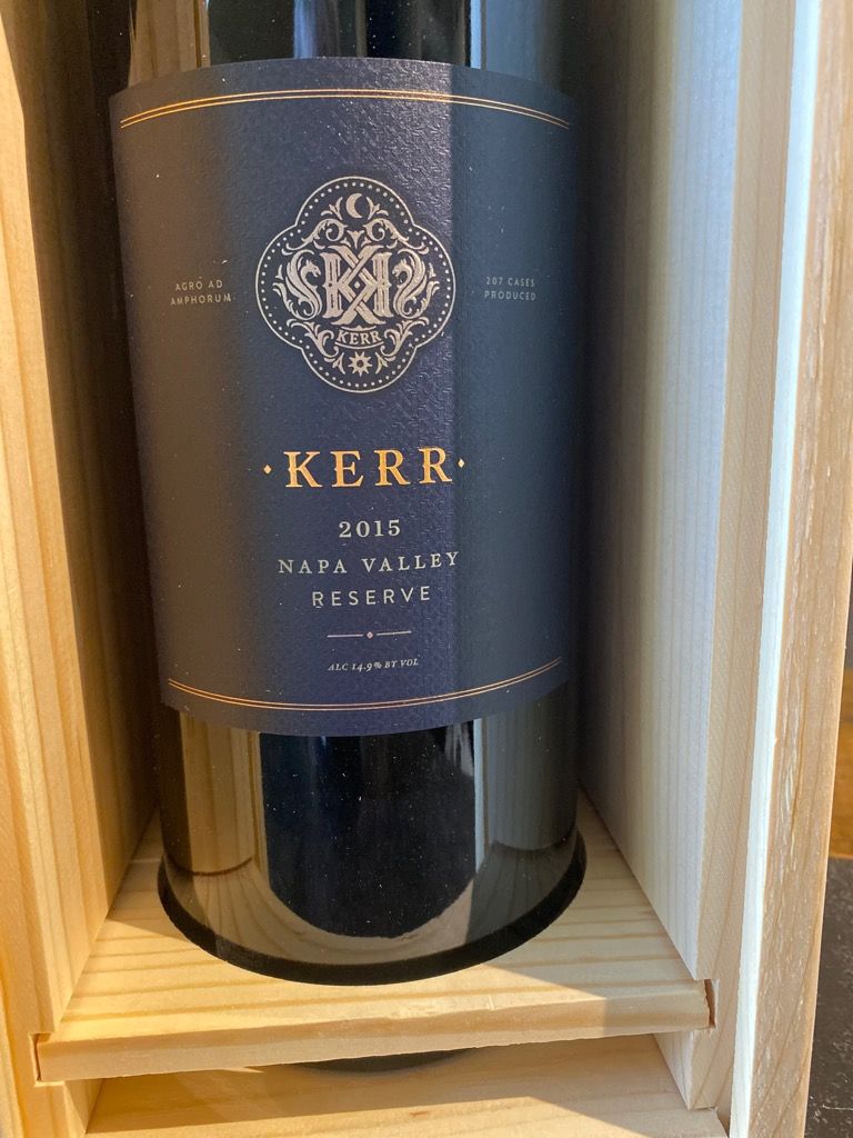 2015 Kerr Cellars Cabernet Sauvignon Reserve, USA, California, Napa ...