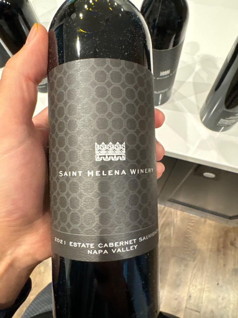 2021 Saint Helena Winery Cabernet Sauvignon Estate Napa Valley, USA ...