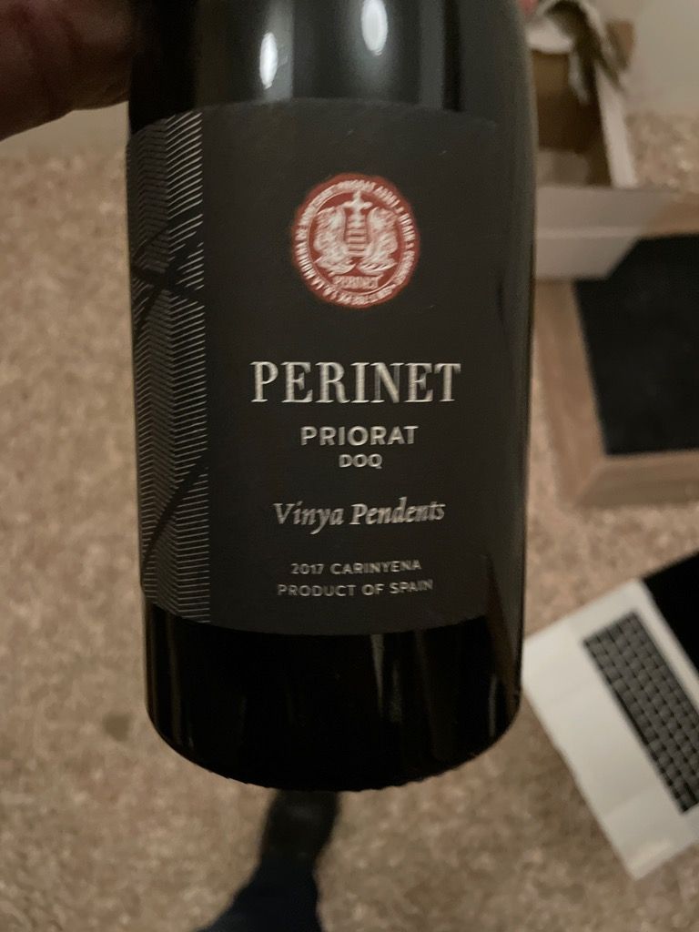 2019 Perinet Priorat Pendents, Spain, Catalunya, Priorat - CellarTracker