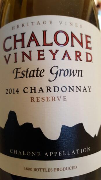 2012 Chalone Vineyard Chardonnay Estate Reserve, USA, California ...