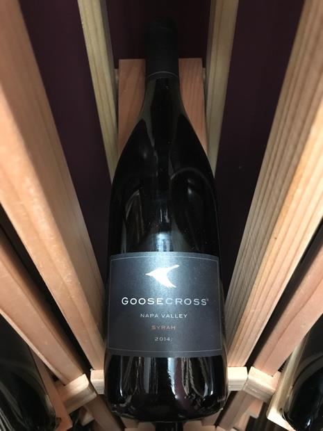 2014 Goosecross Cellars Syrah, USA, California, Napa Valley - CellarTracker
