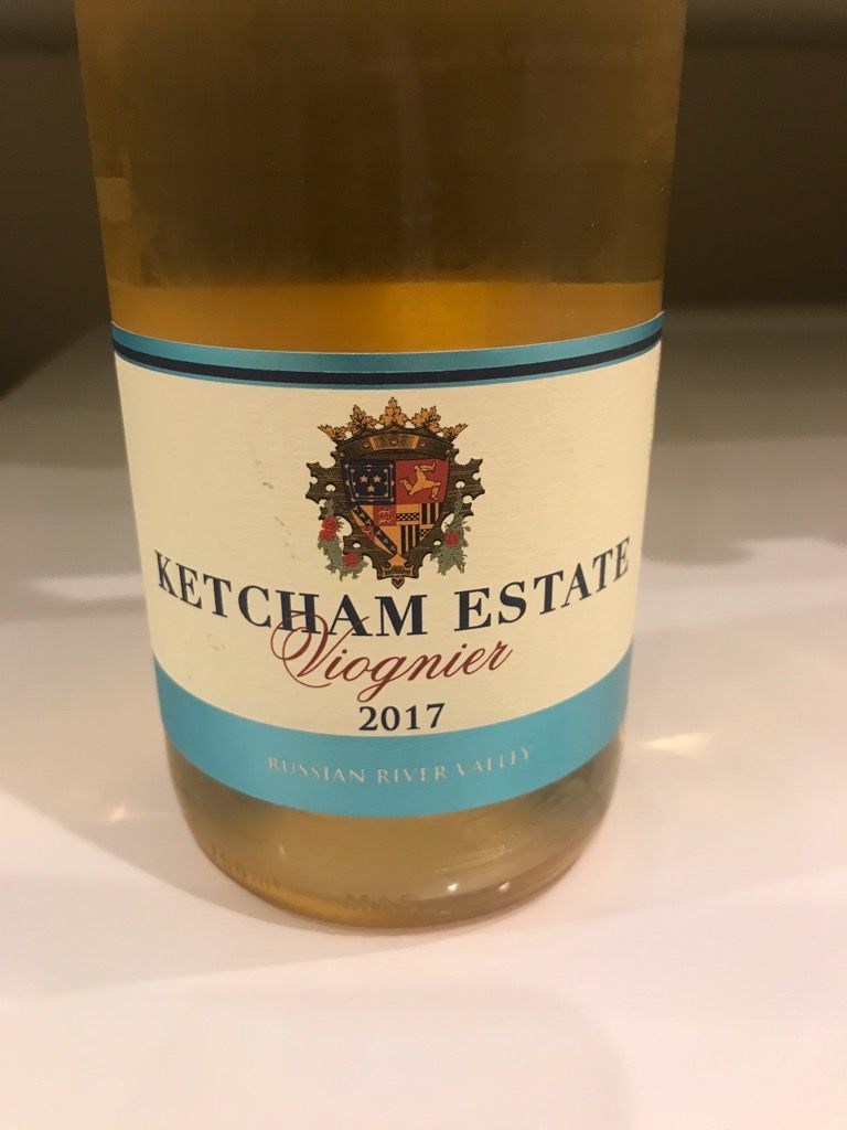2016 Ketcham Estate Viognier, USA, California, Sonoma County ...