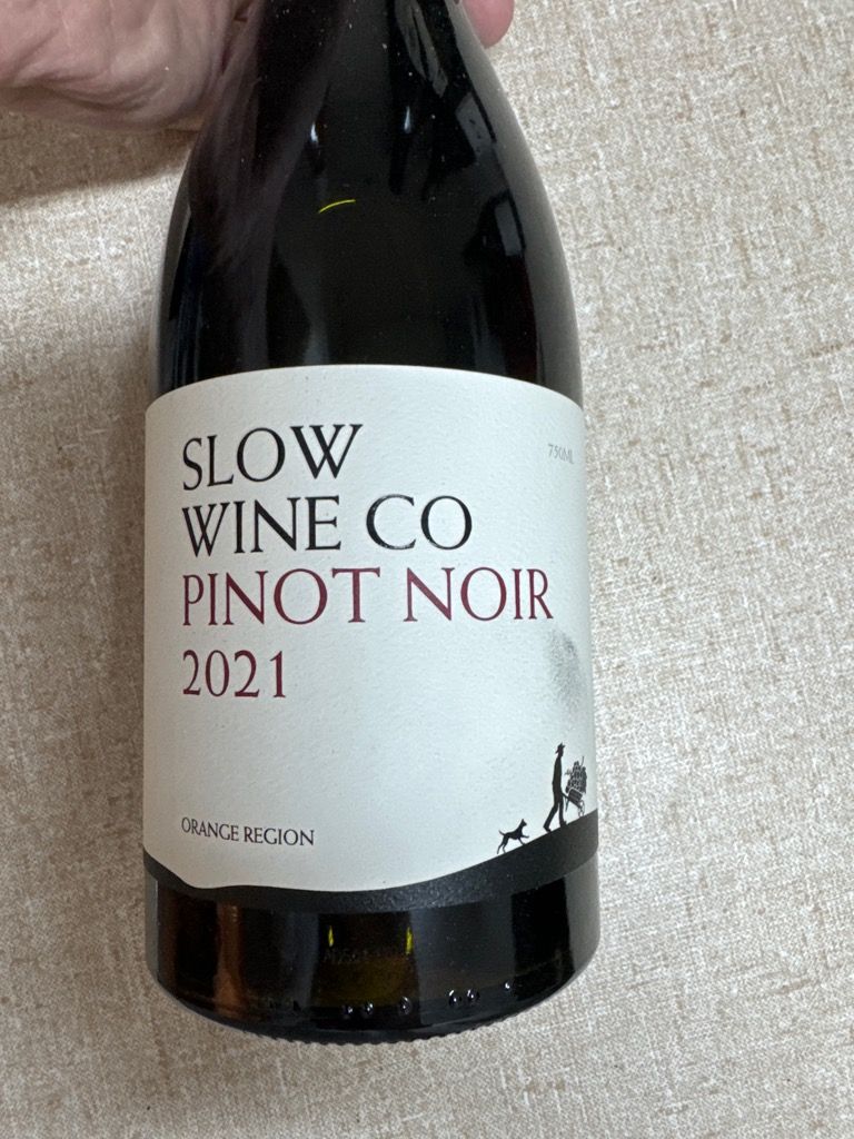 2021 Slow Wine Co Pinot Noir Bantry Grove, Australia, New South Wales ...
