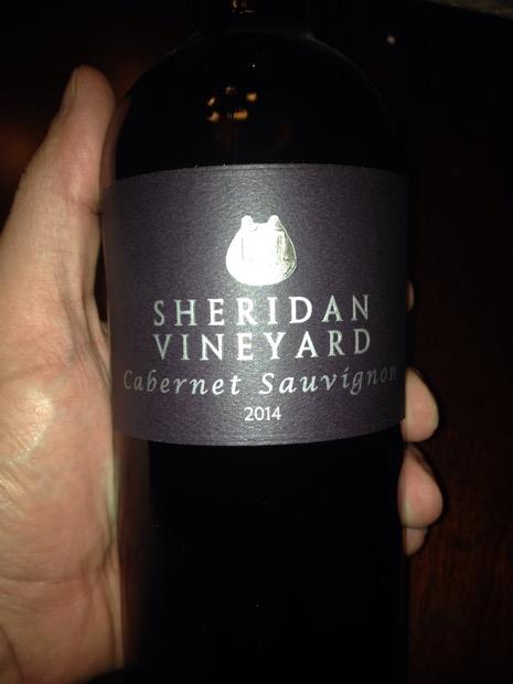 2014 Sheridan Vineyard Cabernet Sauvignon, USA, Washington, Columbia ...