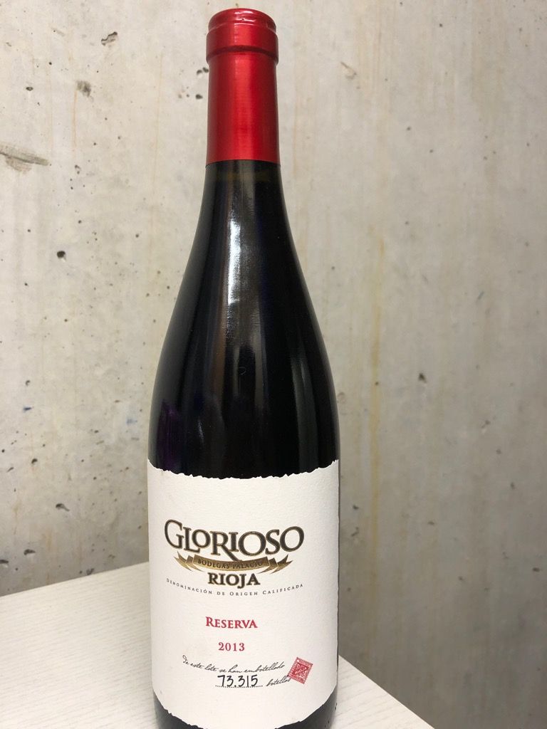 2013 Bodegas Palacio Rioja Glorioso Reserva, Spain, La Rioja, Rioja ...