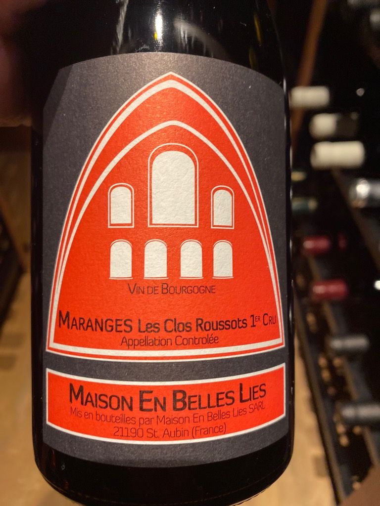 2018 Maison En Belles Lies Maranges, France, Burgundy, Côte de Beaune ...