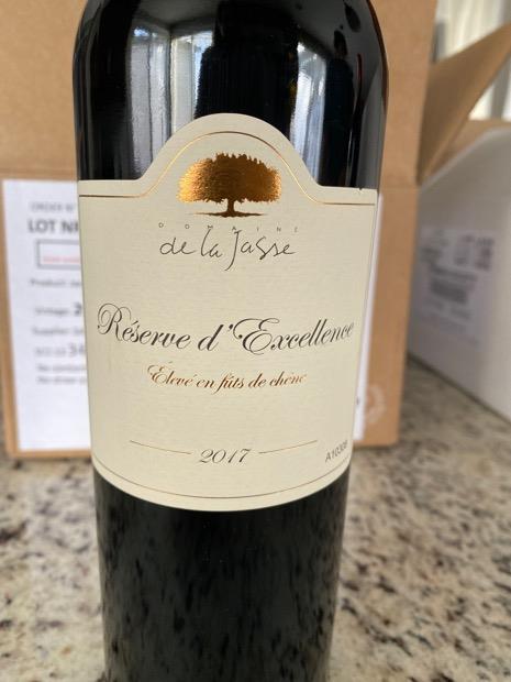 2018 Domaine de la Jasse Cabernet Sauvignon Réserve d'excellence ...