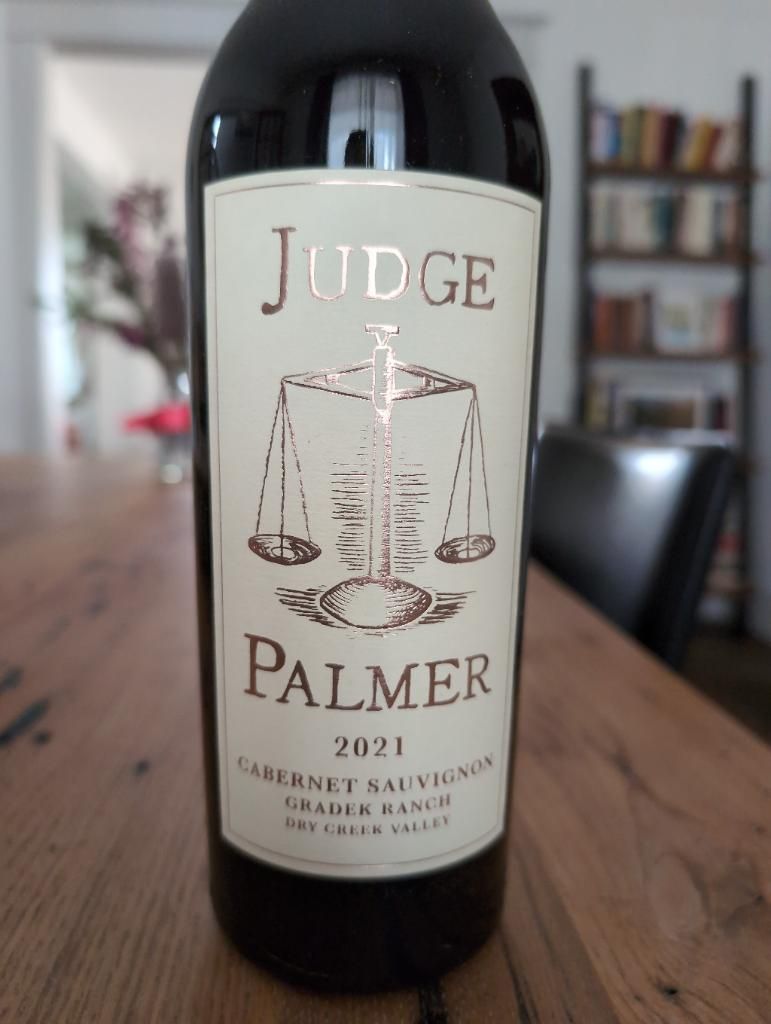 2021 Judge Palmer Wines Cabernet Sauvignon Vintage Select, USA ...