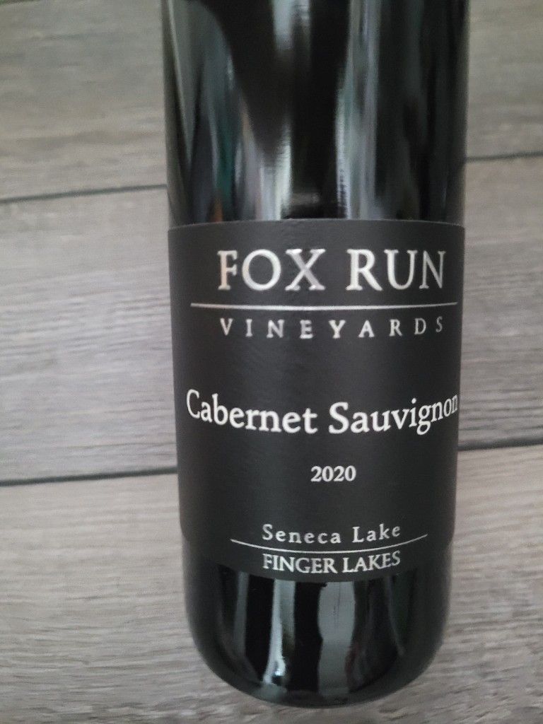 2020 Fox Run Vineyards Cabernet Sauvignon, USA, New York, Finger Lakes ...