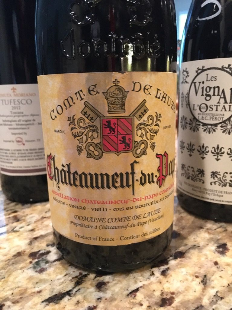2016 Domaine Comte de Lauze Châteauneuf-du-Pape, France, Rhône ...