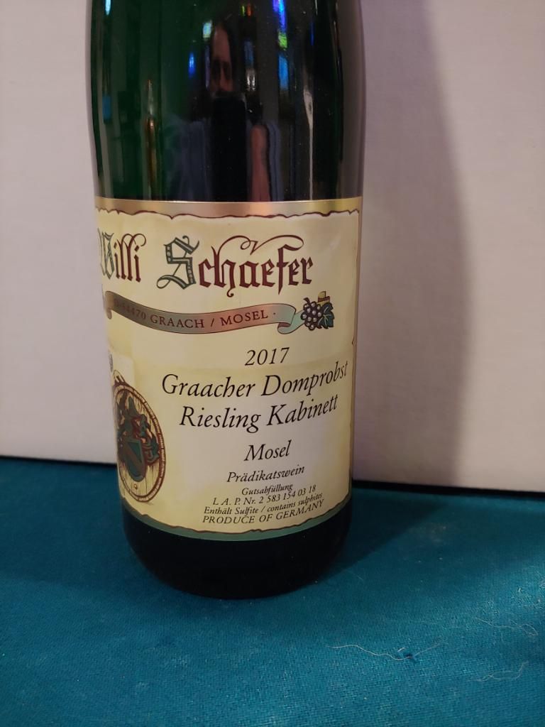 2017 Willi Schaefer Graacher Domprobst Riesling Kabinett, Germany ...