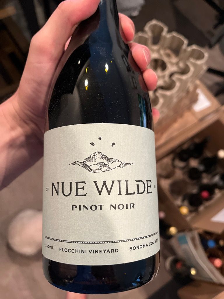 2020 Nue Wilde Pinot Noir Coastview Vineyard, USA, California, Central Coast, Monterey ...