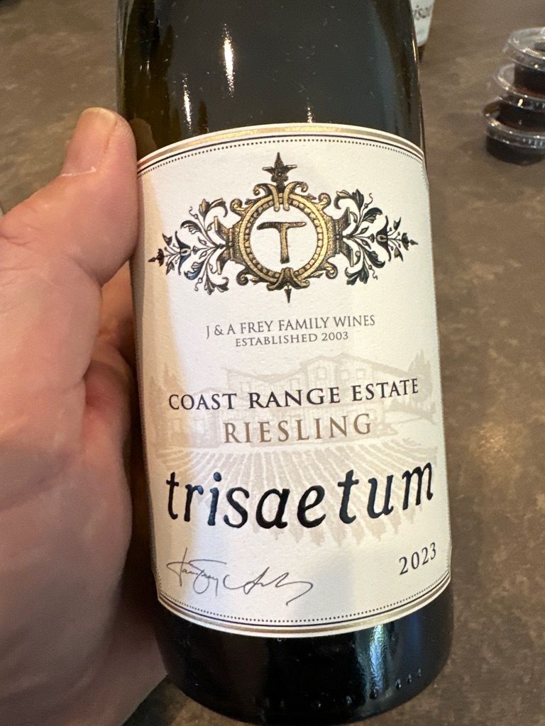 2023 Trisaetum Riesling Coast Range Estate, USA, Oregon, Willamette ...
