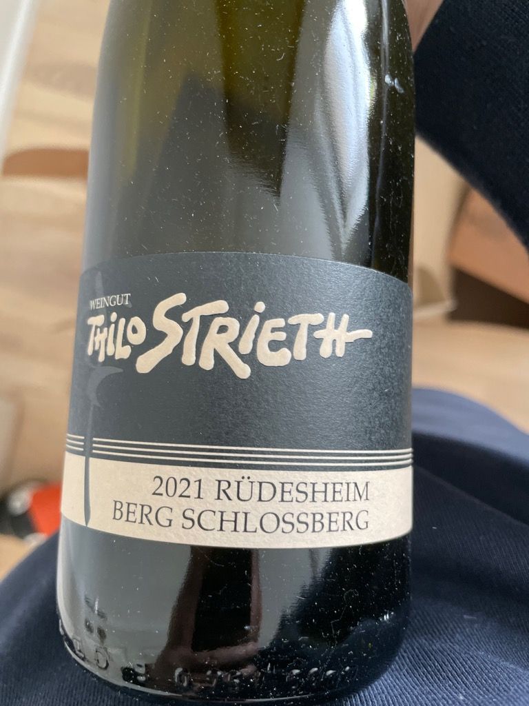 2021 Thilo Strieth Rüdesheim Riesling, Germany, Rheinhessen - CellarTracker