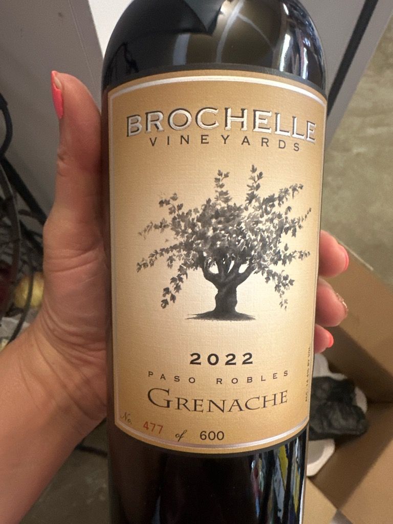 2022 Brochelle Vineyards Grenache Estate, USA, California, Central ...
