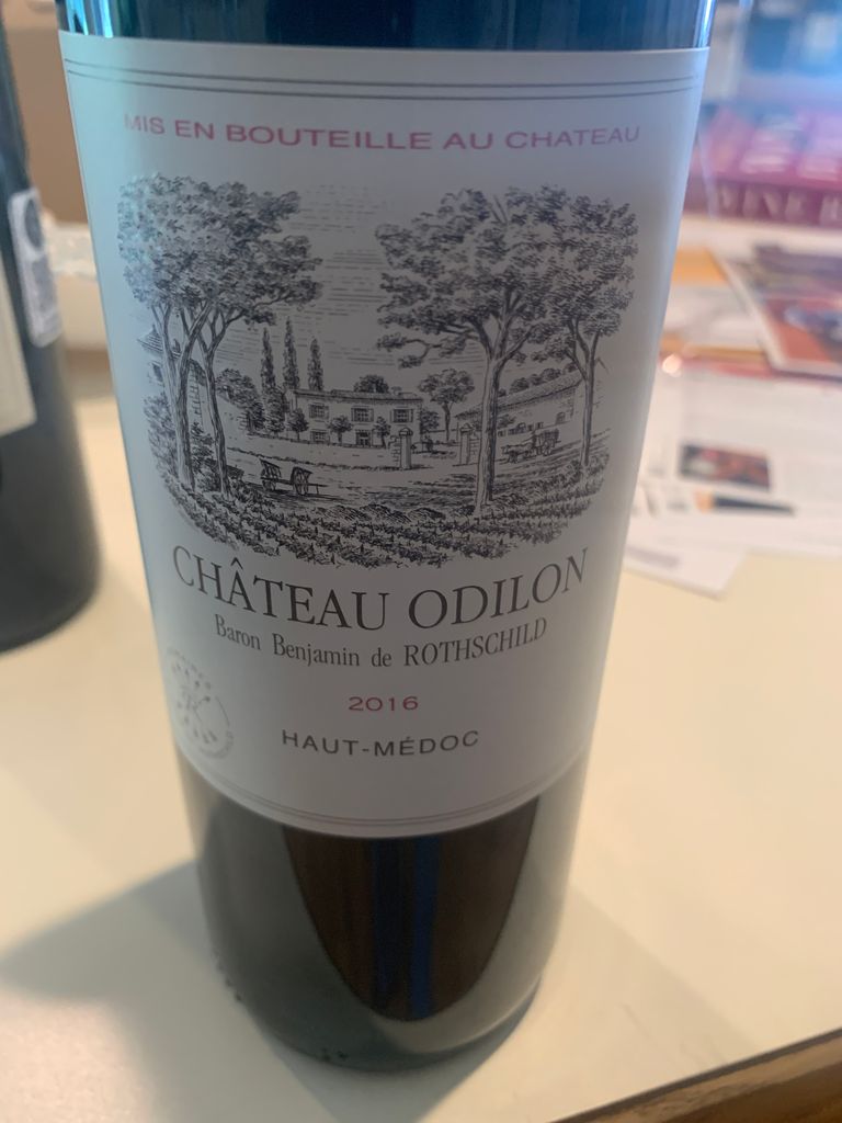 2016 Château Odilon, France, Bordeaux, Médoc, Haut-Médoc - CellarTracker