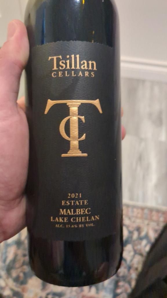 2021 Tsillan Cellars Malbec Estate Reserve, USA, Washington, Columbia ...