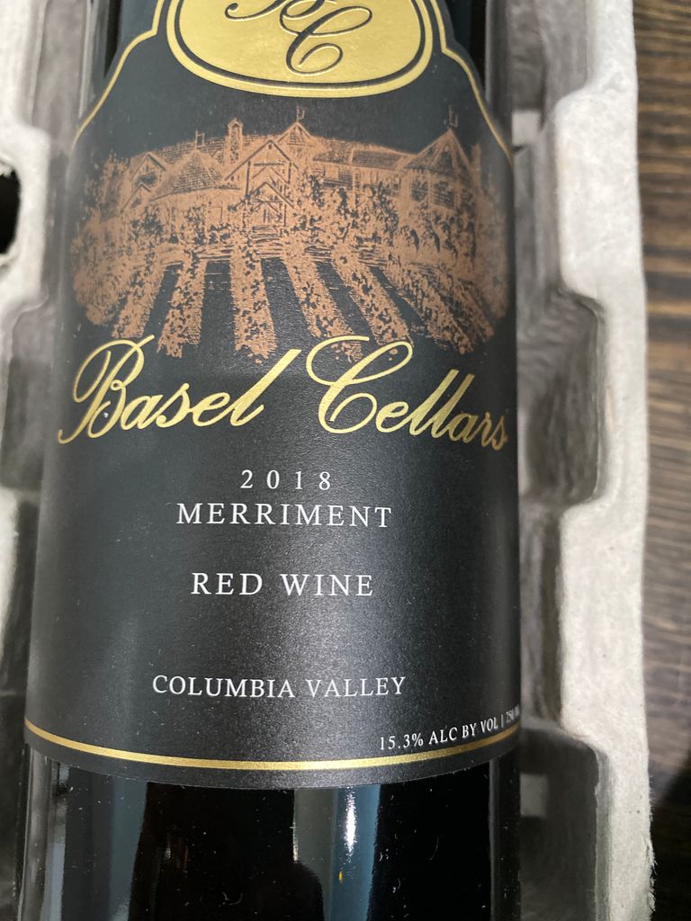 2019 Basel Cellars Merriment, USA, Washington, Columbia Valley, Walla ...