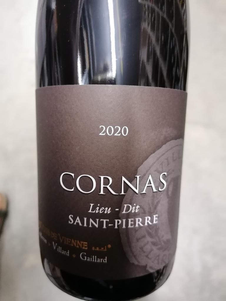 2020 Les Vins de Vienne Cornas Saint-Pierre, France, Rhône, Northern ...