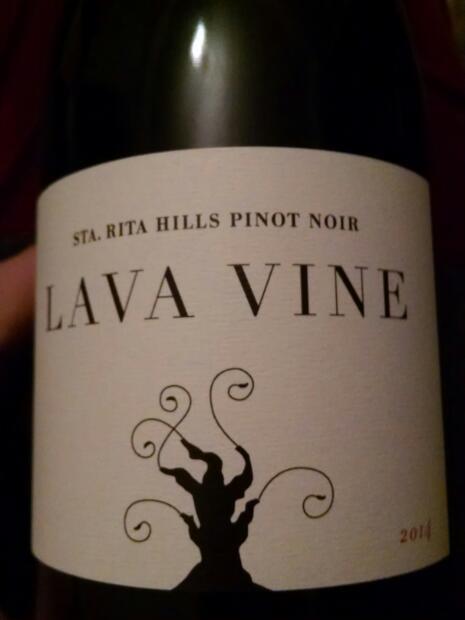 2014 Lava Vine Pinot Noir, USA, California, Central Coast, Sta. Rita ...