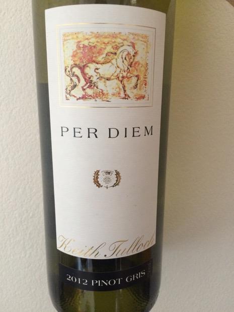 2012 Keith Tulloch Pinot Gris Per Diem, Australia, New South Wales ...