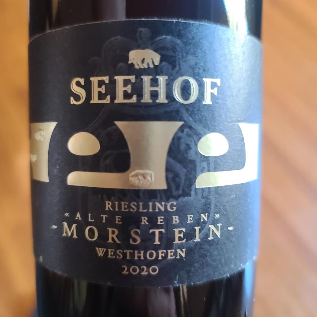 2020 Weingut Seehof Westhofener Morstein Riesling trocken Alte Reben ...