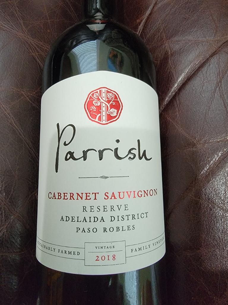 2018 Parrish Family Vineyard Cabernet Sauvignon Reserve, USA ...