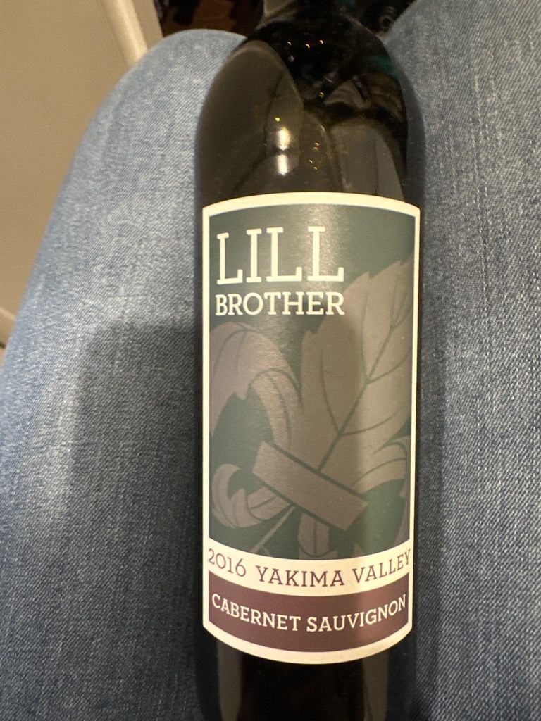 2016 Lill Family Wines Cabernet Sauvignon Brother, USA, Washington ...