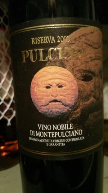 2003 Fattoria Pulcino di Ercolani Sergio Vino Nobile di Montepulciano ...
