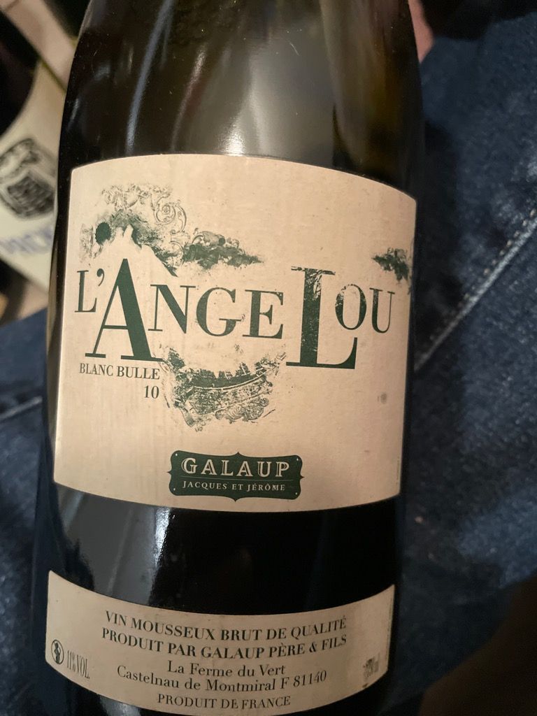 2022 La Ferme du Vert (Jacques and Jérome Galaup) Gaillac L'Ange Lou ...