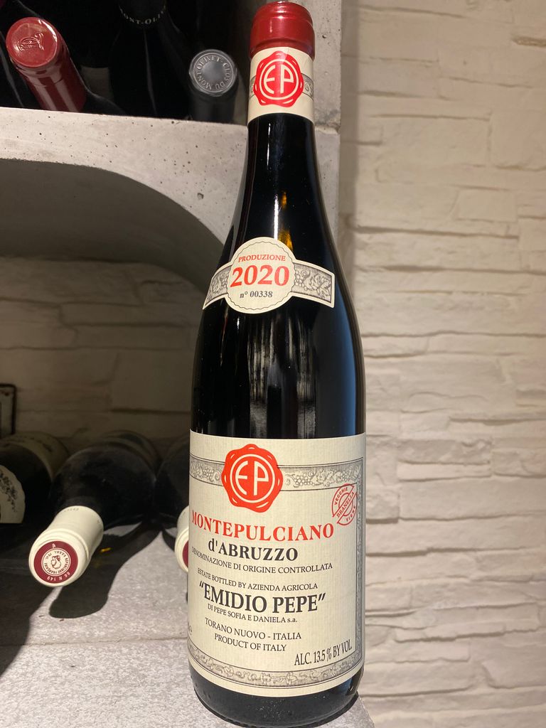 2020 Emidio Pepe Montepulciano d'Abruzzo Vecchie Vigne Branella, Italy ...