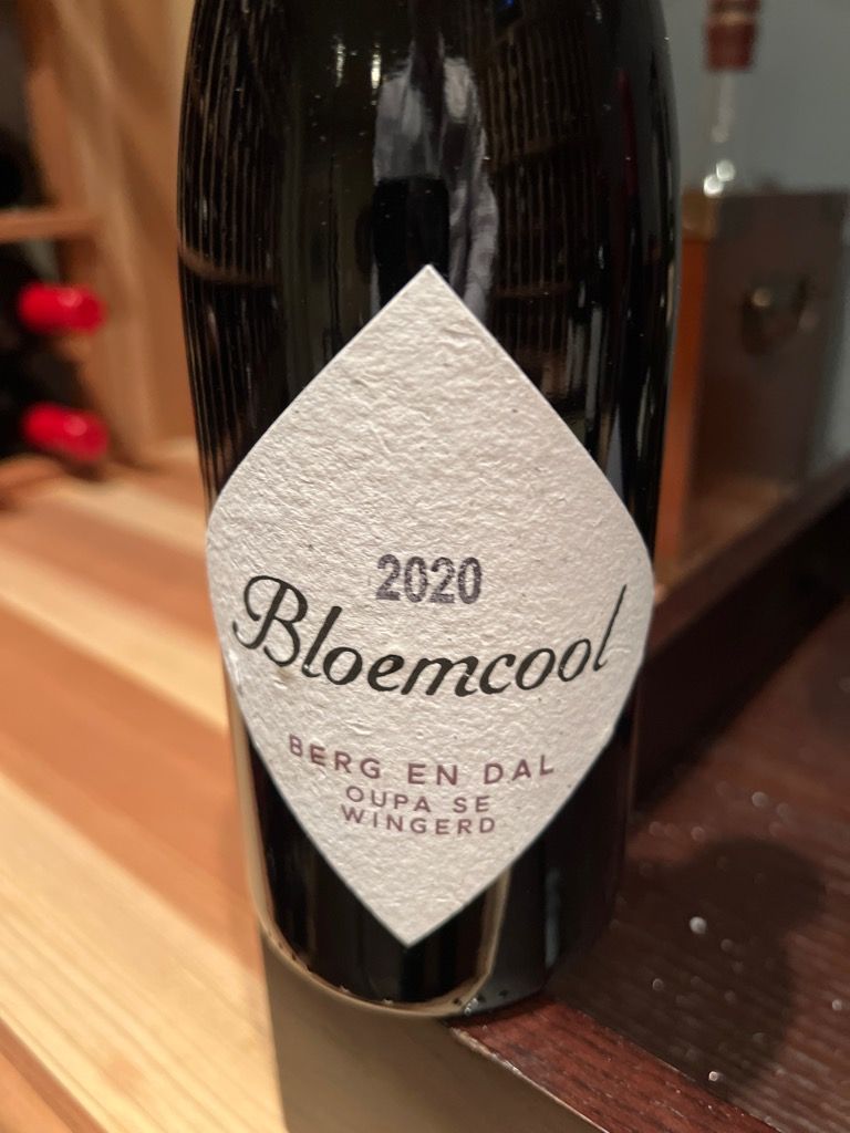 2021 Fairview Wines Grenache Noir Bloemcool Berg en Dal Oupa se Wingerd ...