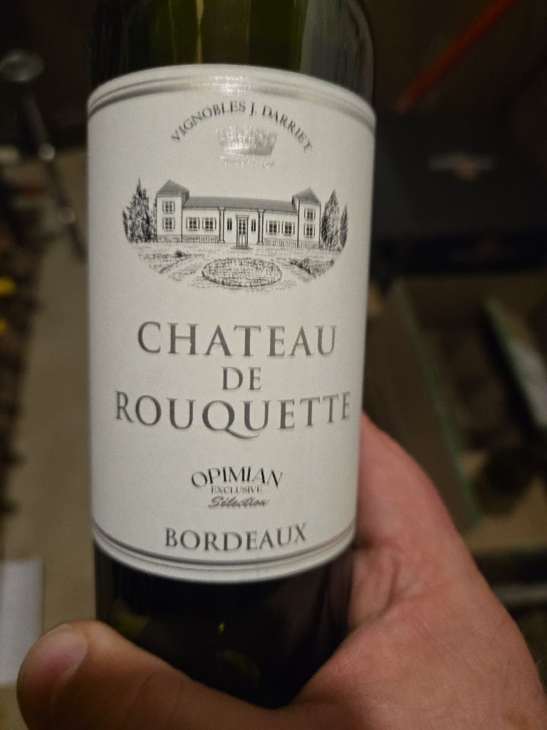 2023 Château de Rouquette Opimian Exclusive Selection, France, Bordeaux ...